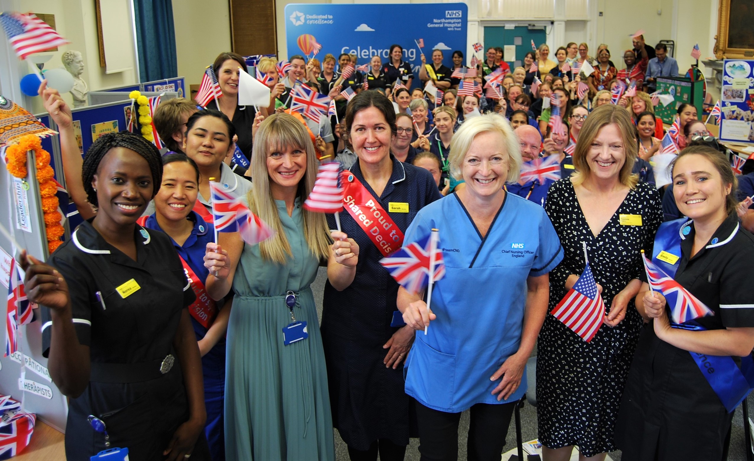 Northampton nurses celebrate being first UK hospital to be reaccredited ...
